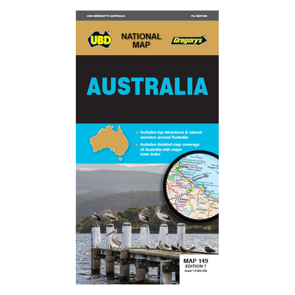 UBD Australia Map 149 7th Ed – Allgoods
