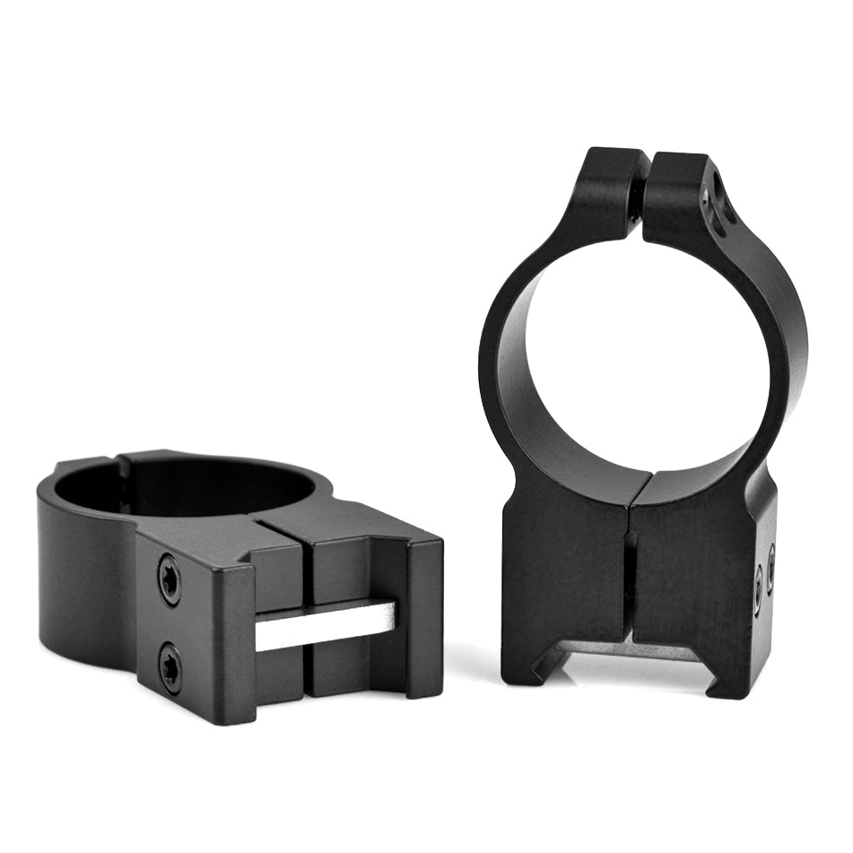 Warne 216M Weaver/Picatinny Permanently Attached Rings 30mm Extra High ...