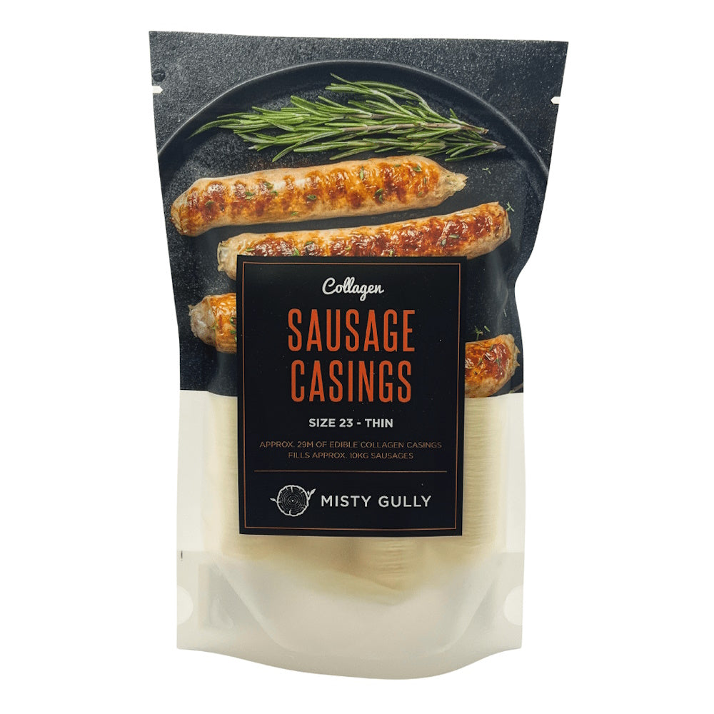Misty Gully Collagen Sausage Casings 23mm – Allgoods