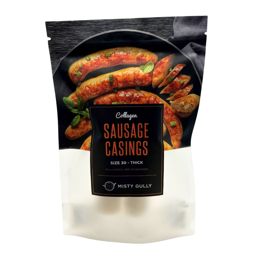 Misty Gully Collagen Sausage Casings 30mm – Allgoods