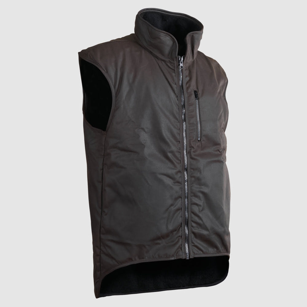Styx Mill Oilskin Fur Lined Vest – Allgoods